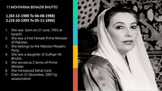 Prime ministers of pakistan from 1997 To 2023.pptx