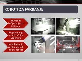 Primena robota u automobilskoj industriji | PPTX