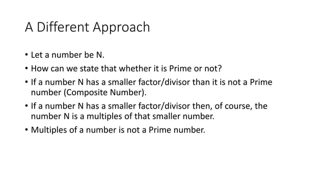 Prime Number (Sieve) | PPT