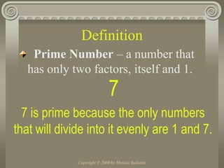 Prime Numbers | PPT