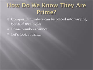 Prime numbers | PPT