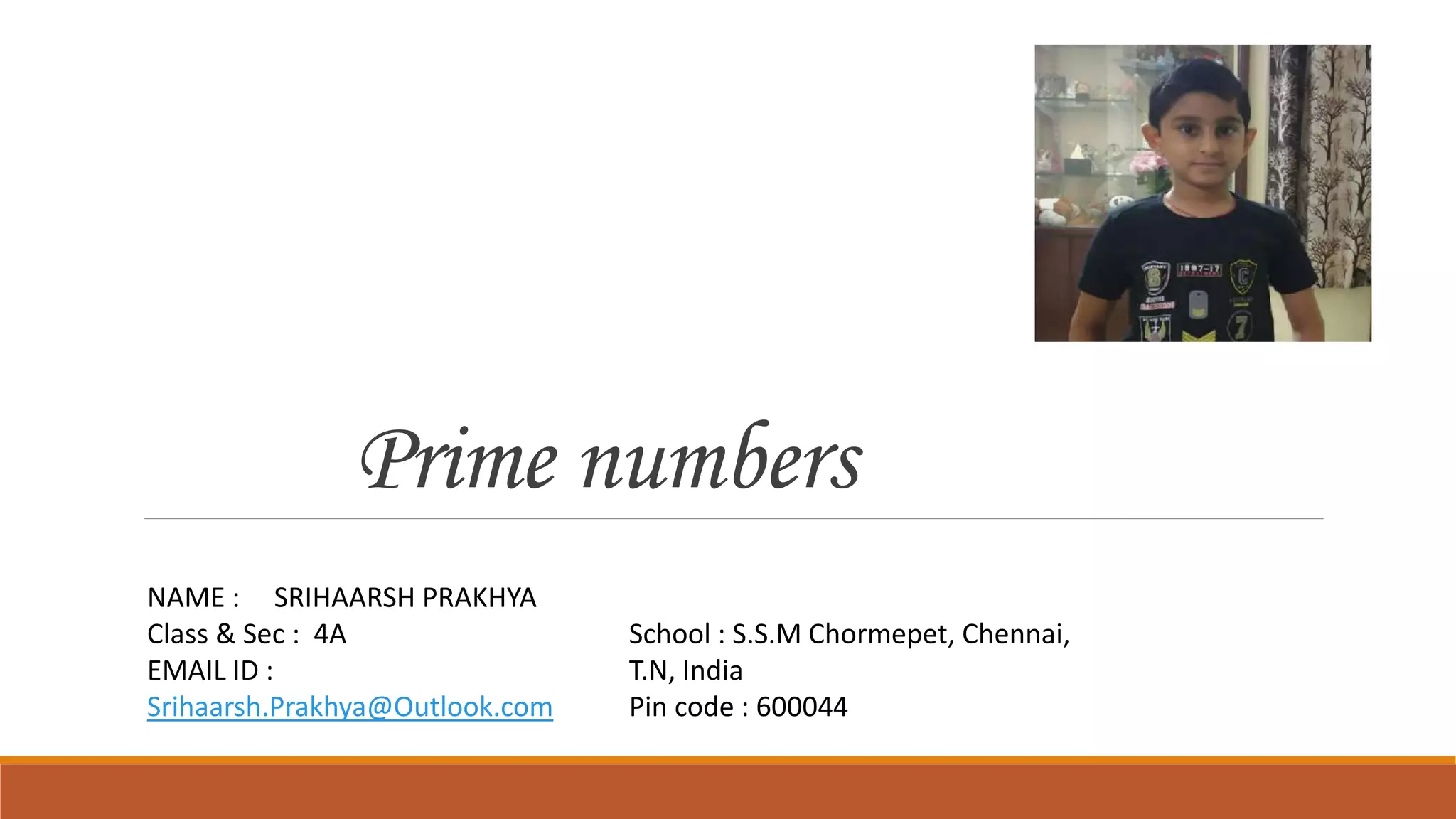 Prime numbers | PPTX | Physics | Science