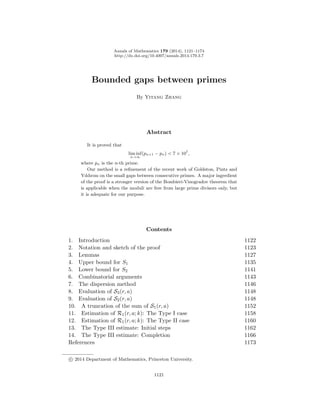 Prime numbers boundary | PDF