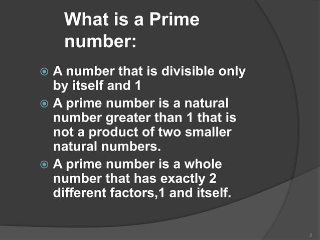 Prime numbers,whole numbers and composite numbers | PPTX