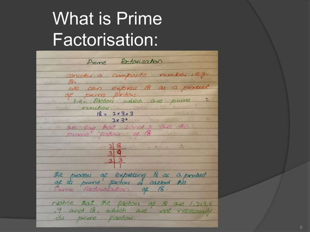 Prime numbers,whole numbers and composite numbers | PPT