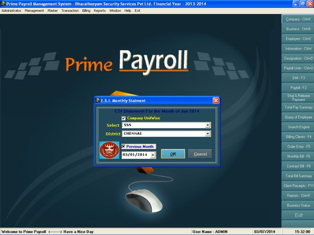Payroll Software - Prime | PDF