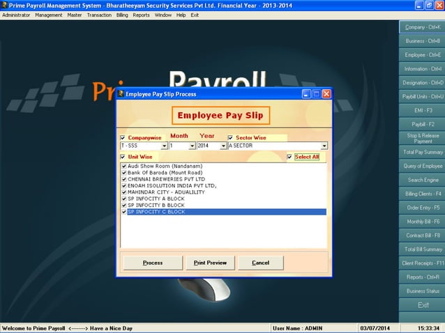 Payroll Software - Prime | PPT