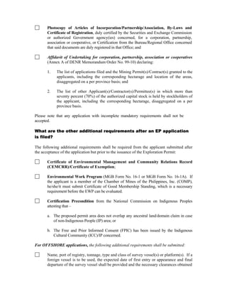 Primer exploration permit | PDF