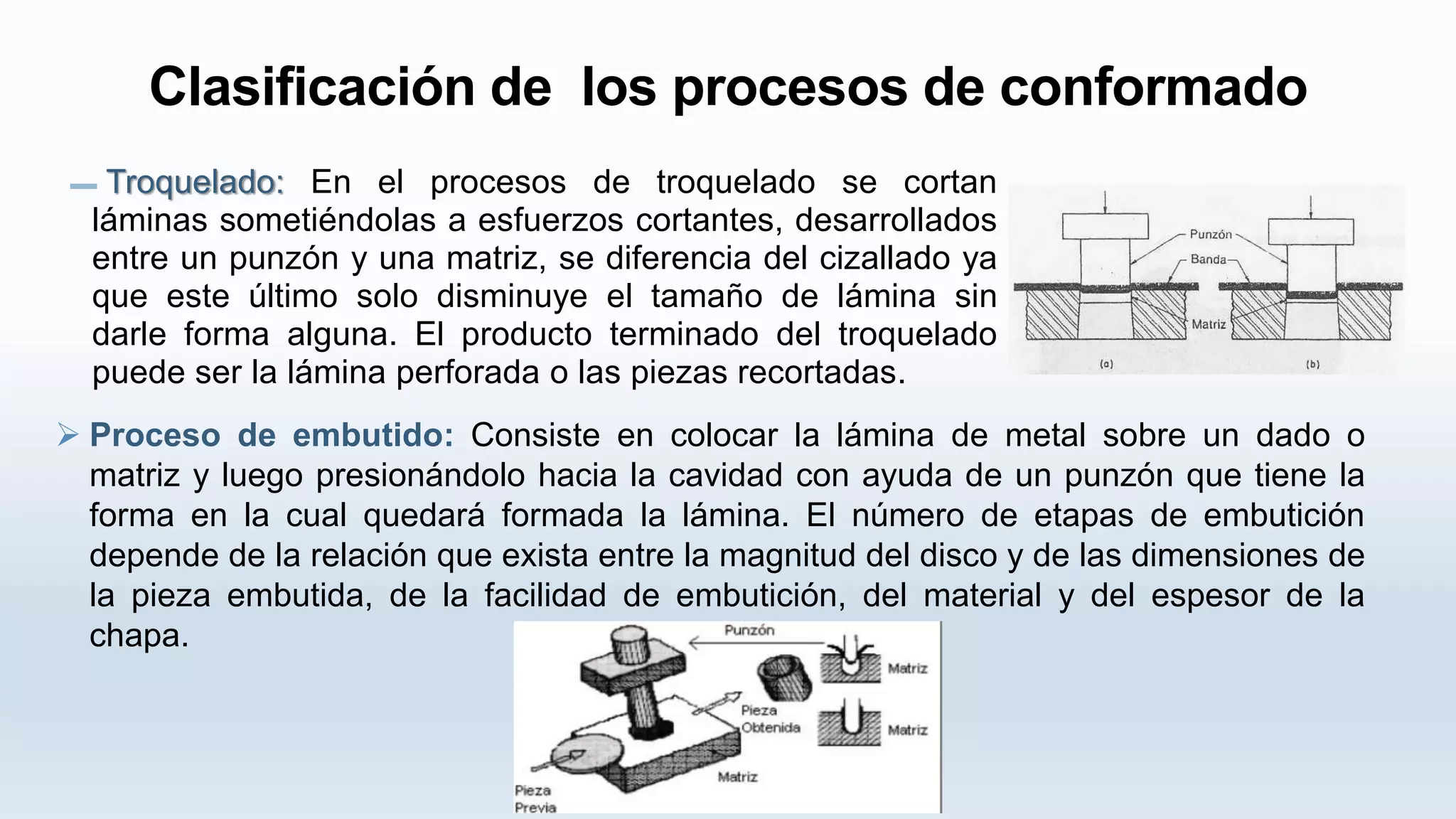 Procesos de conformado | PPTX