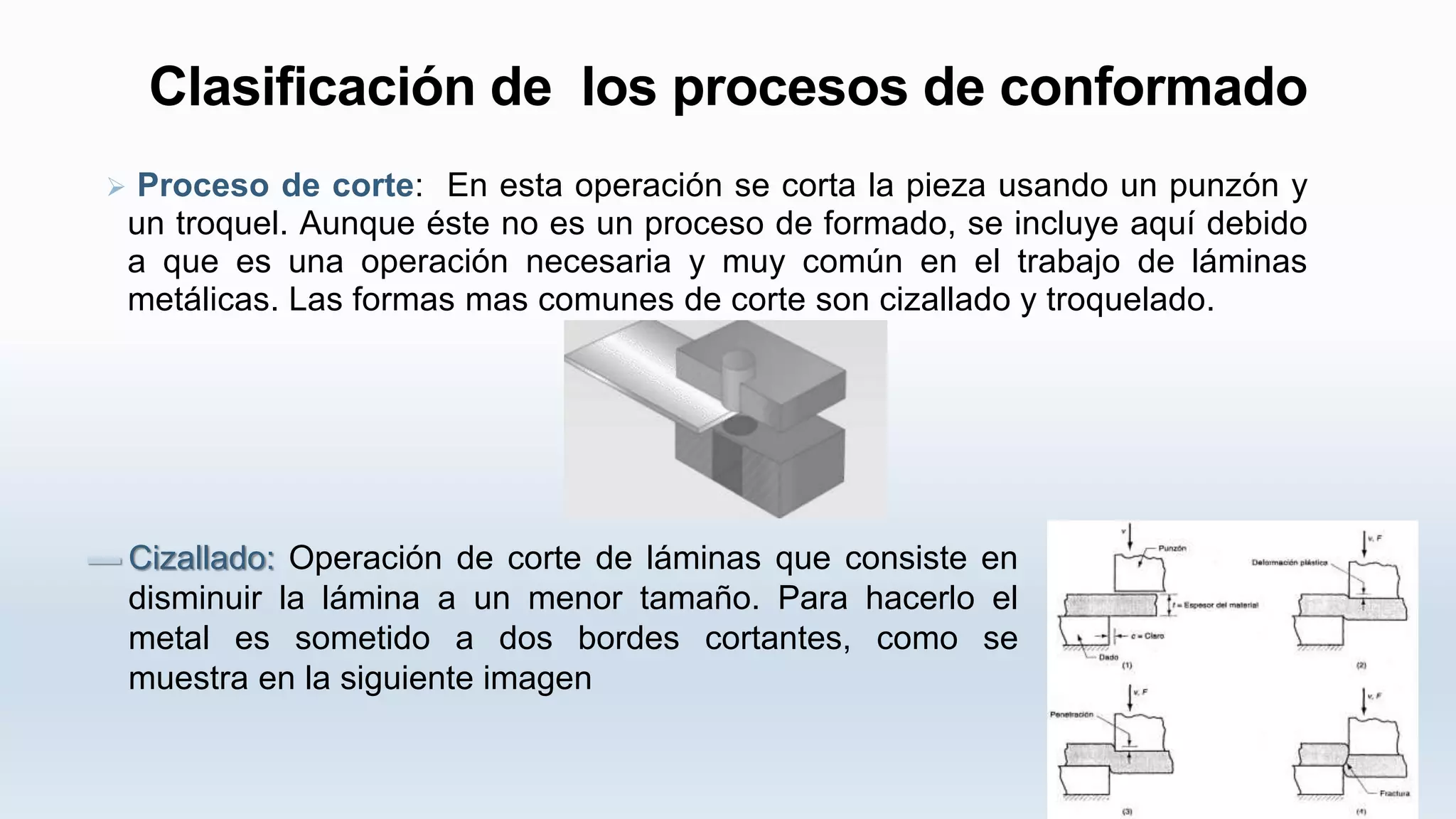 Procesos de conformado | PPTX