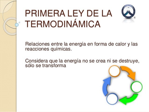 Primera Ley De La Termodinámica