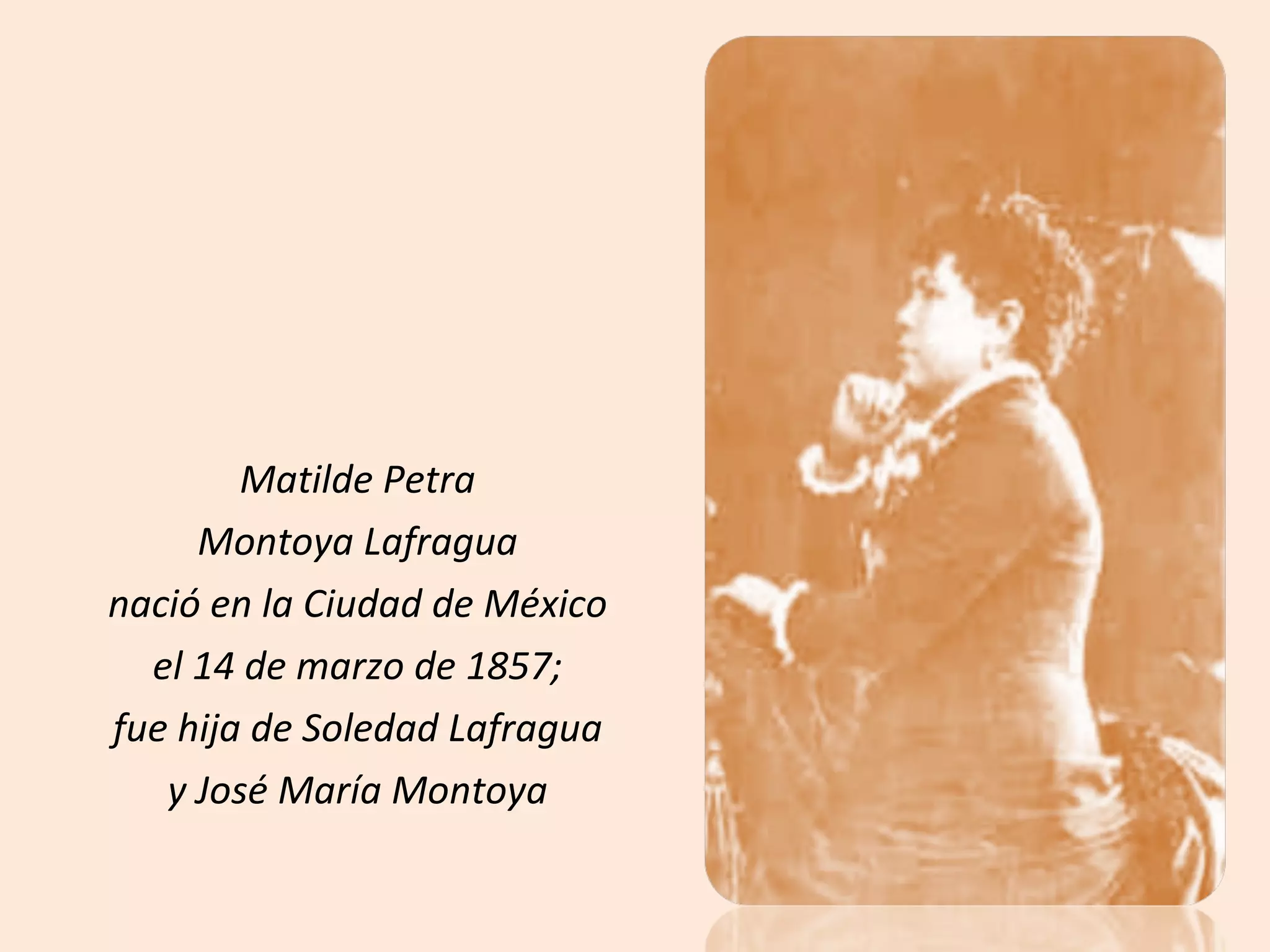 Primera medica mexicana matilde petra montoya lafragua | PPS