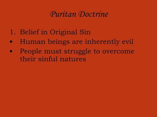 Primer And Puritan Life Slide Show | PPT