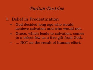 Primer And Puritan Life Slide Show | PPT