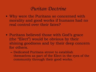 Primer And Puritan Life Slide Show | PPT