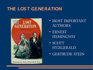 Scott Fizgerald, The Lost Generation, The Curious Case of Benjamin ...