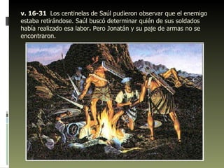 Primera reprensión para Saúl | PPT