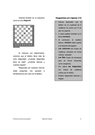 Primeras lecturas de ajedrez | PDF