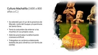 Primeras culturas del Ecuador por Stefany Jumbo | PPTX