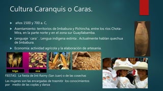 Primeras culturas (ecuador y sus gentes 12mil | PPTX