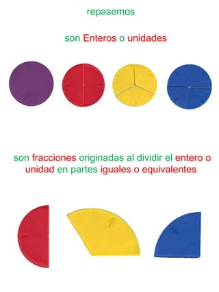 Primeras nociones de fracciones | PPT