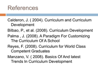 Primer Curiculum Development | PPTX