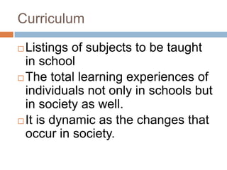 Primer Curiculum Development | PPTX