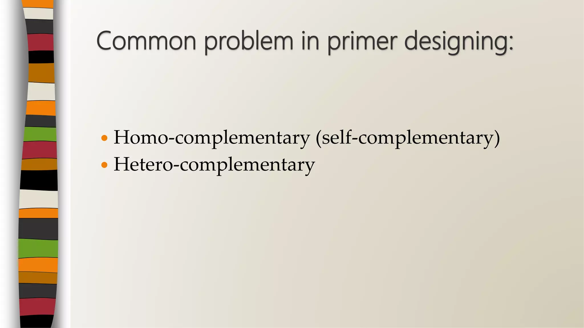 Primer designing | PPTX