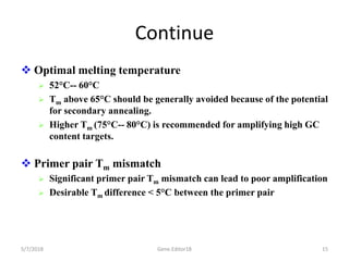 Primer Designing (General Rules) | PPTX