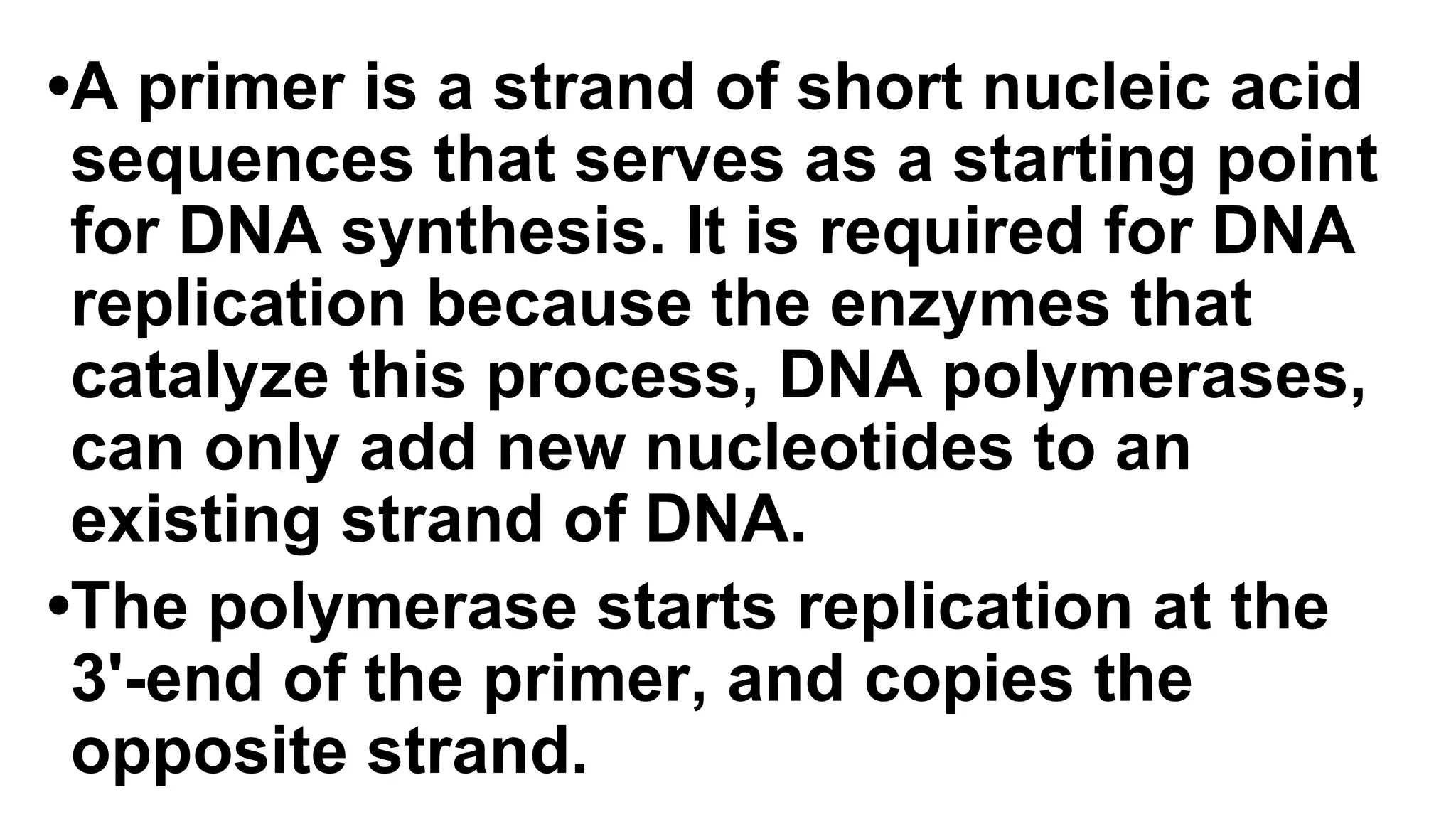 PRIMER DESIGNING RECOMBINANT DNA TECHNOLOGY Primer designing | PDF