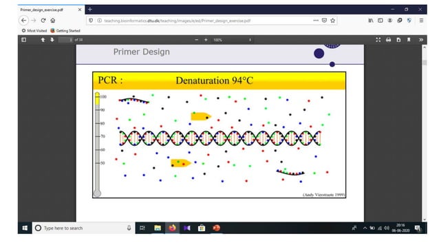 PRIMER DESIGNING RECOMBINANT DNA TECHNOLOGY Primer designing | PPT
