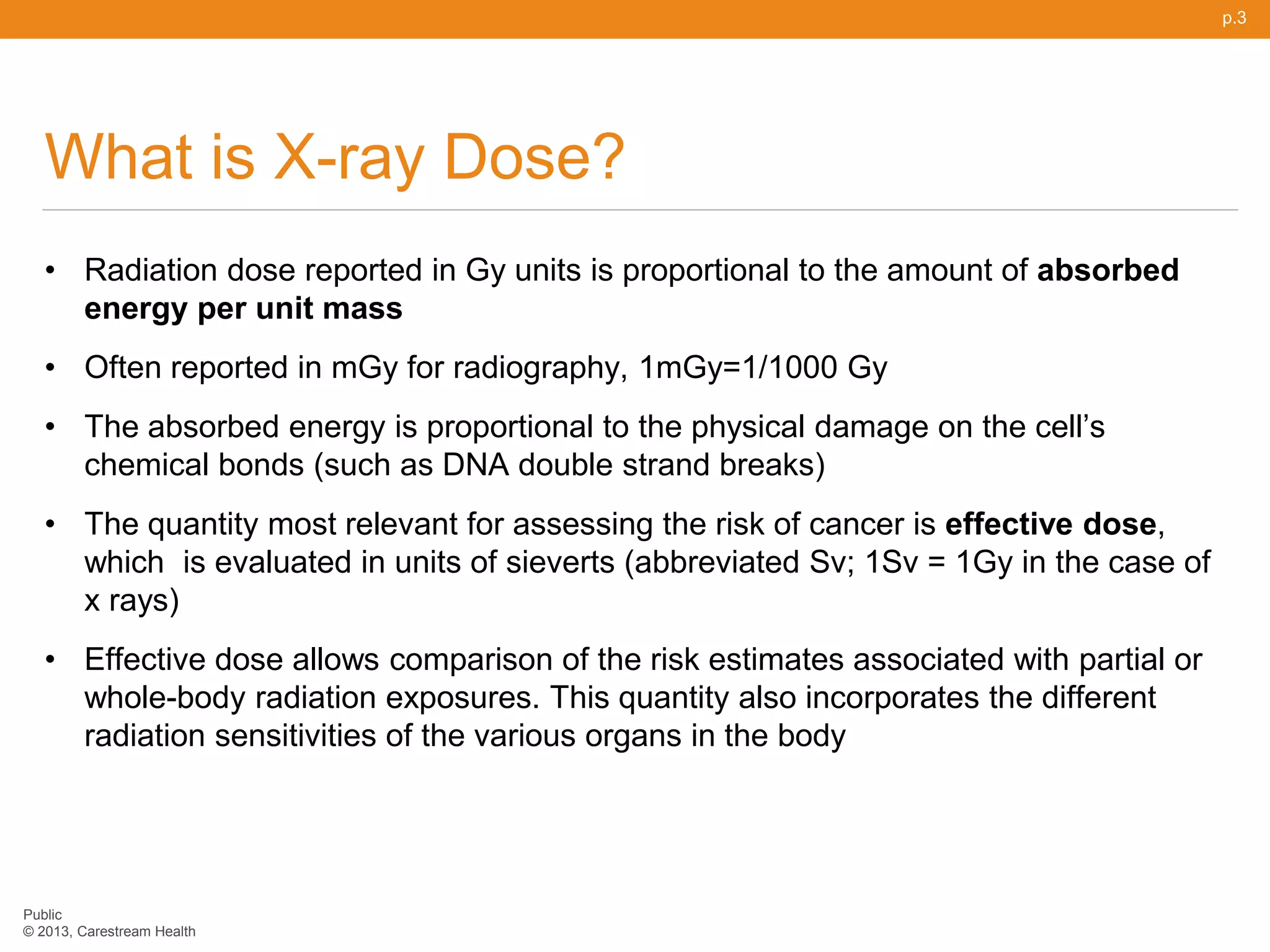 Dose Evaluation and Reporting | PPTX
