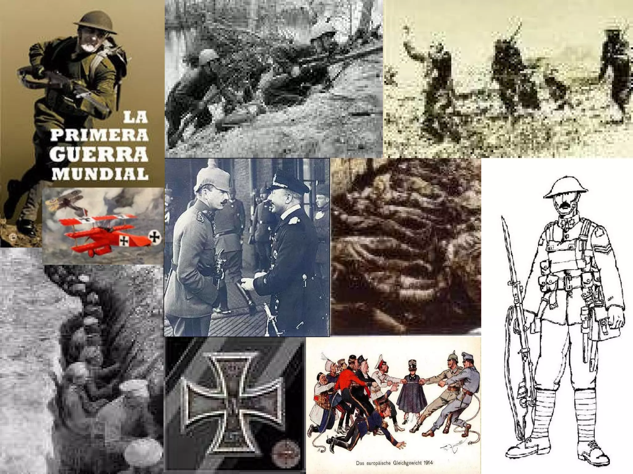 Causas y desarrollo de la Primera Guerra Mundial (1914-1918 | PPT