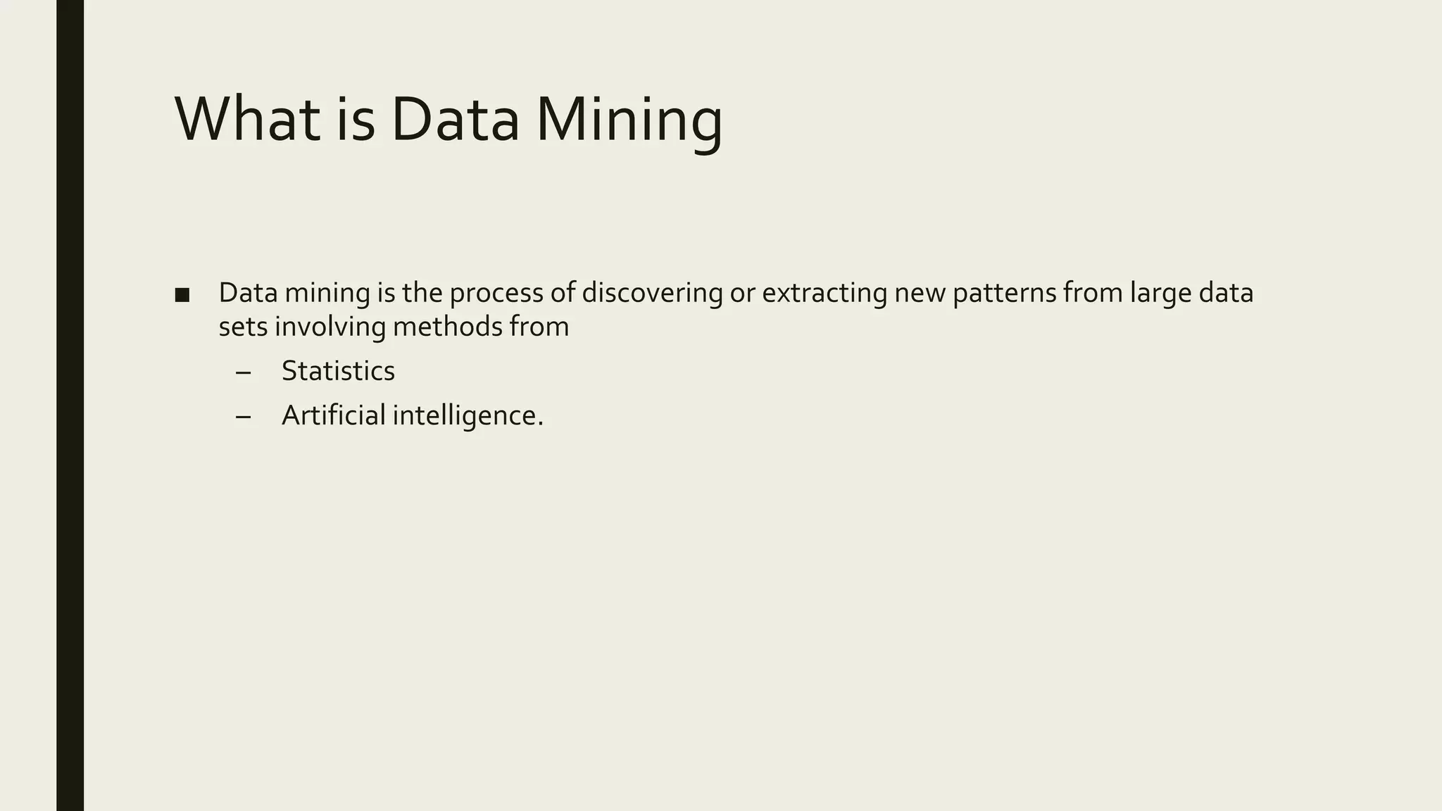 Primer On Major Data Mining Algorithms Ppt
