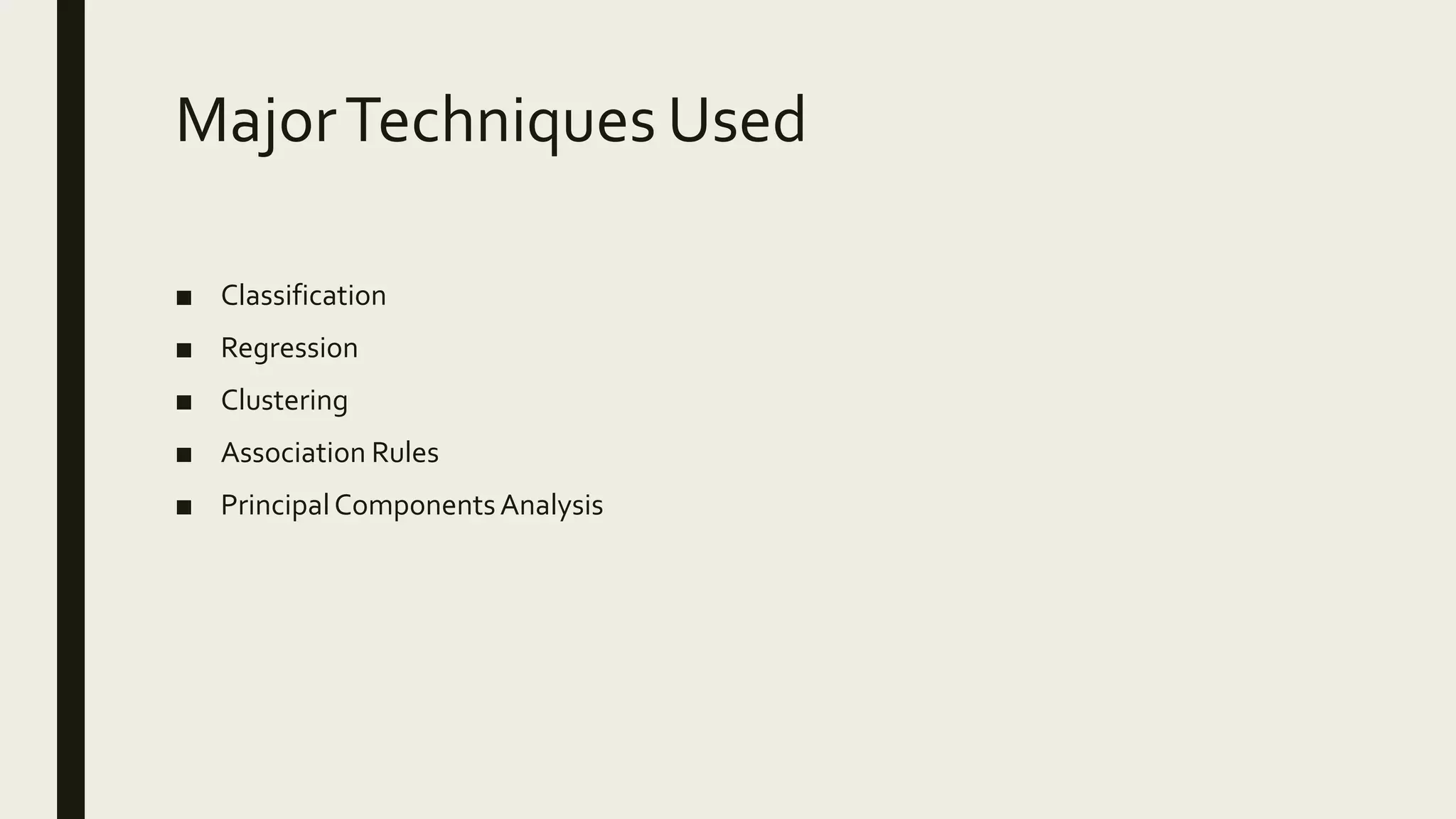 Primer On Major Data Mining Algorithms Ppt