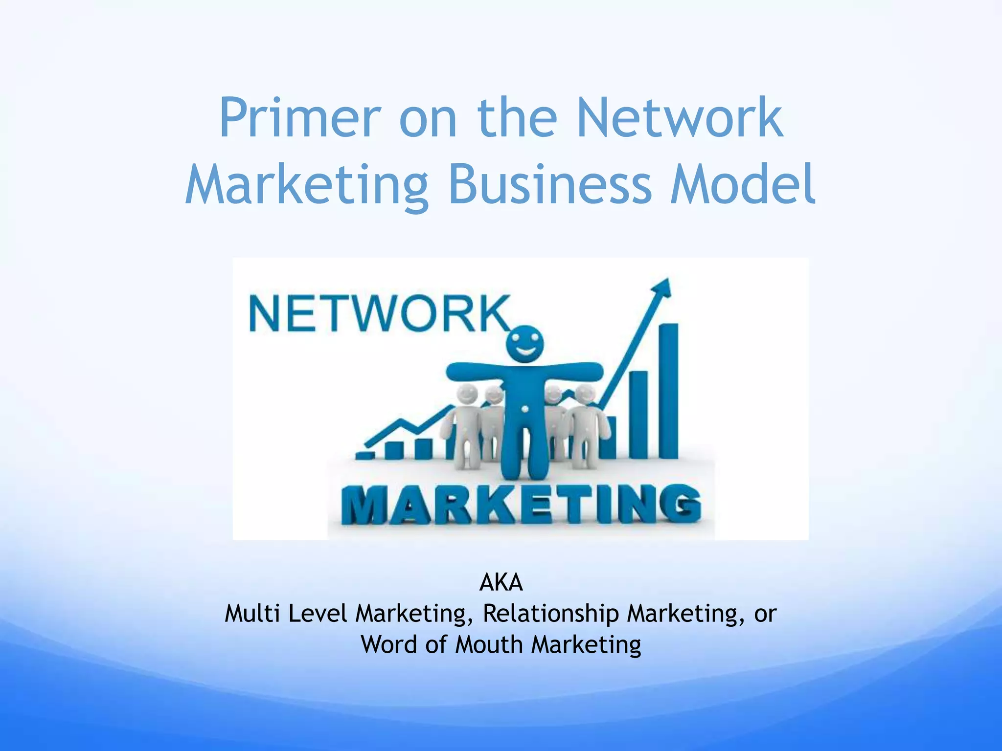 What is Network Marketing? | PPTX