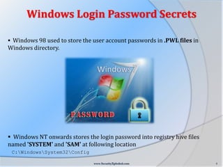 Primer on password security | PPTX