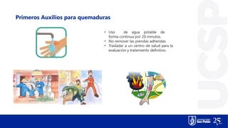 Curso Completo de Primeros Auxilios Básicos y Seguridad Laboral | PPTX