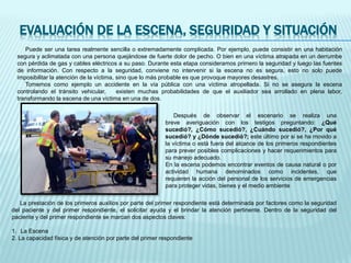 Primeros auxilios | PPTX