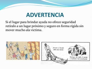 primeros auxilios primer respondientes para todas las personas | PPTX