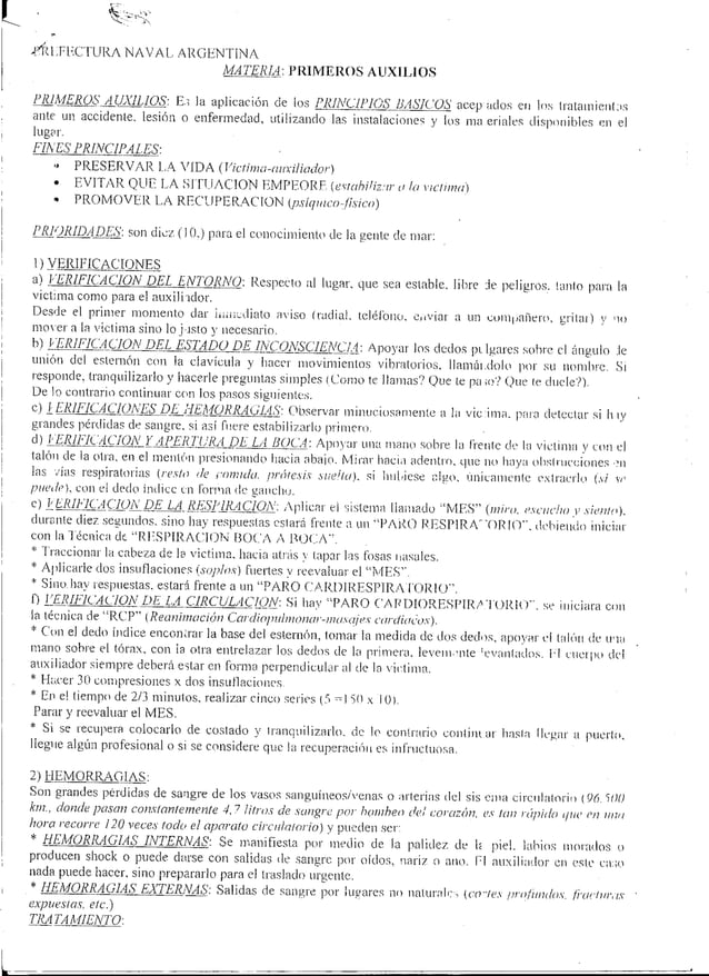 Primeros auxilios stcw 95 | PDF