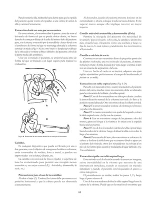 Primeros auxilios, vendaje y traslado de pacientes | PDF
