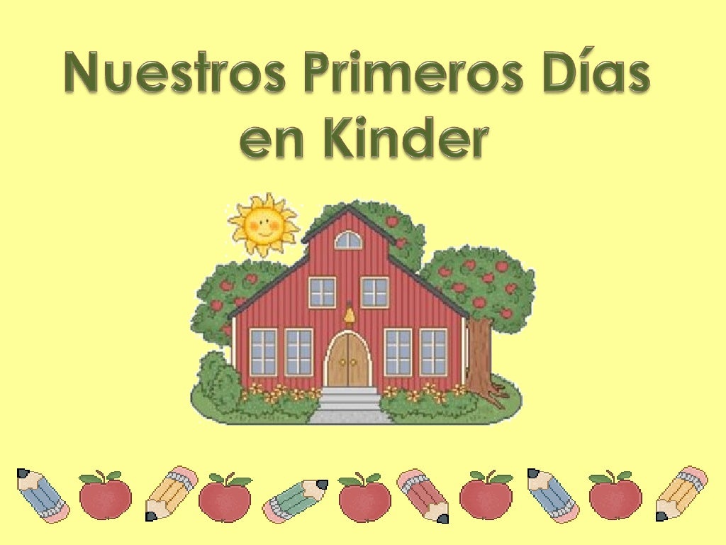Primeros DíAs En Kinder A