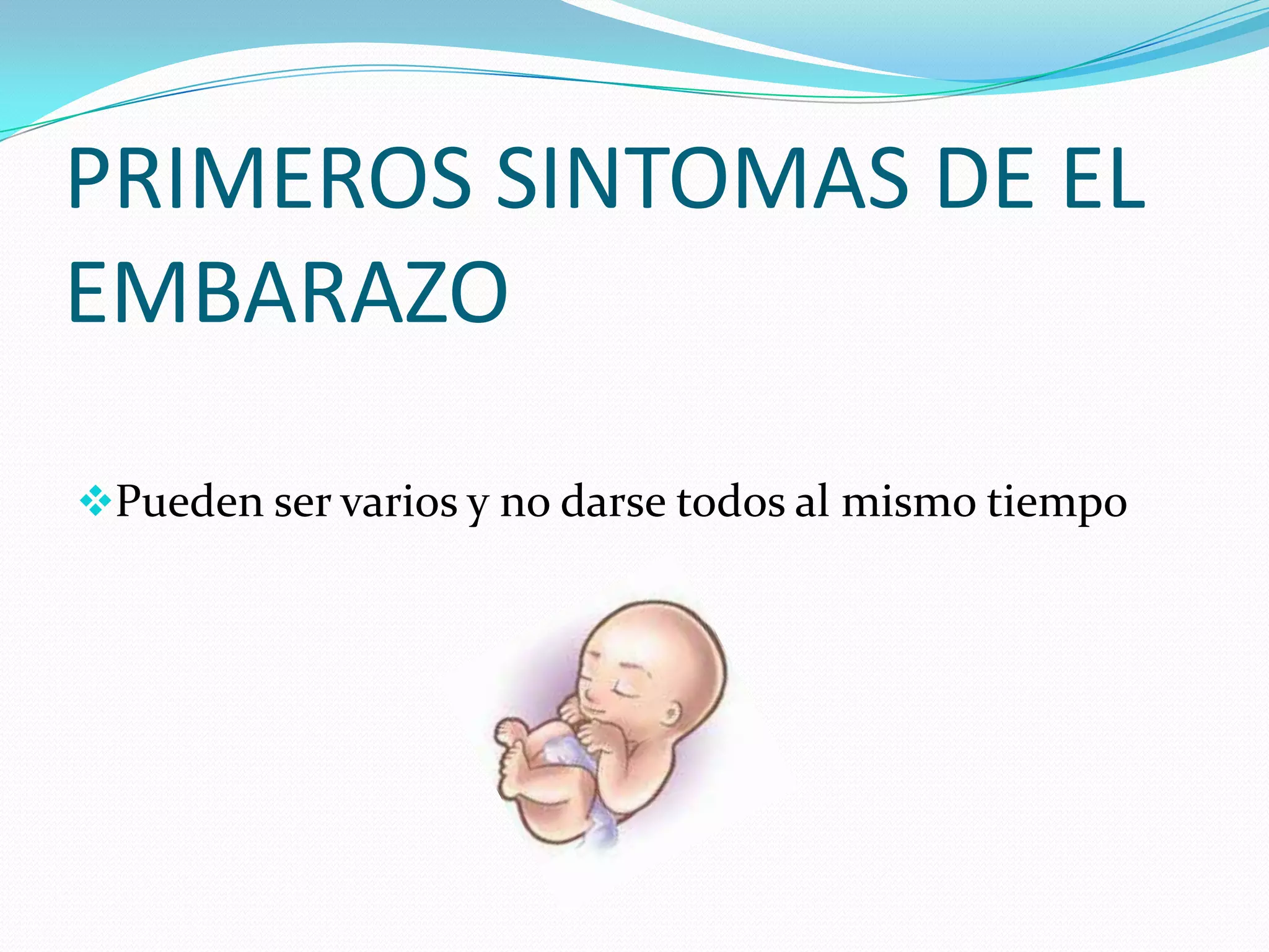 Primeros Sintomas De El Embarazo Ppt