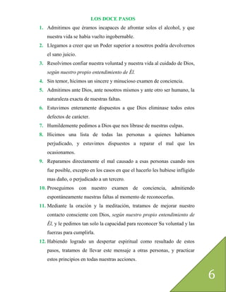 PRIMER PASO AL-ANON | PDF