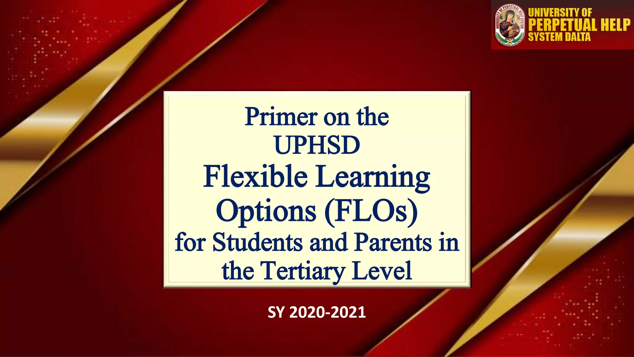 Primer on Perpetual Flexible Learning Options (College) | PDF