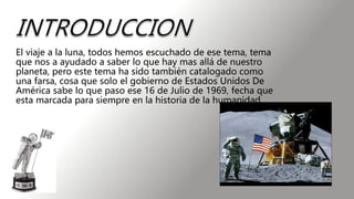 Primer viaje a la luna | PPTX