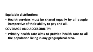 Primery health care | PPTX