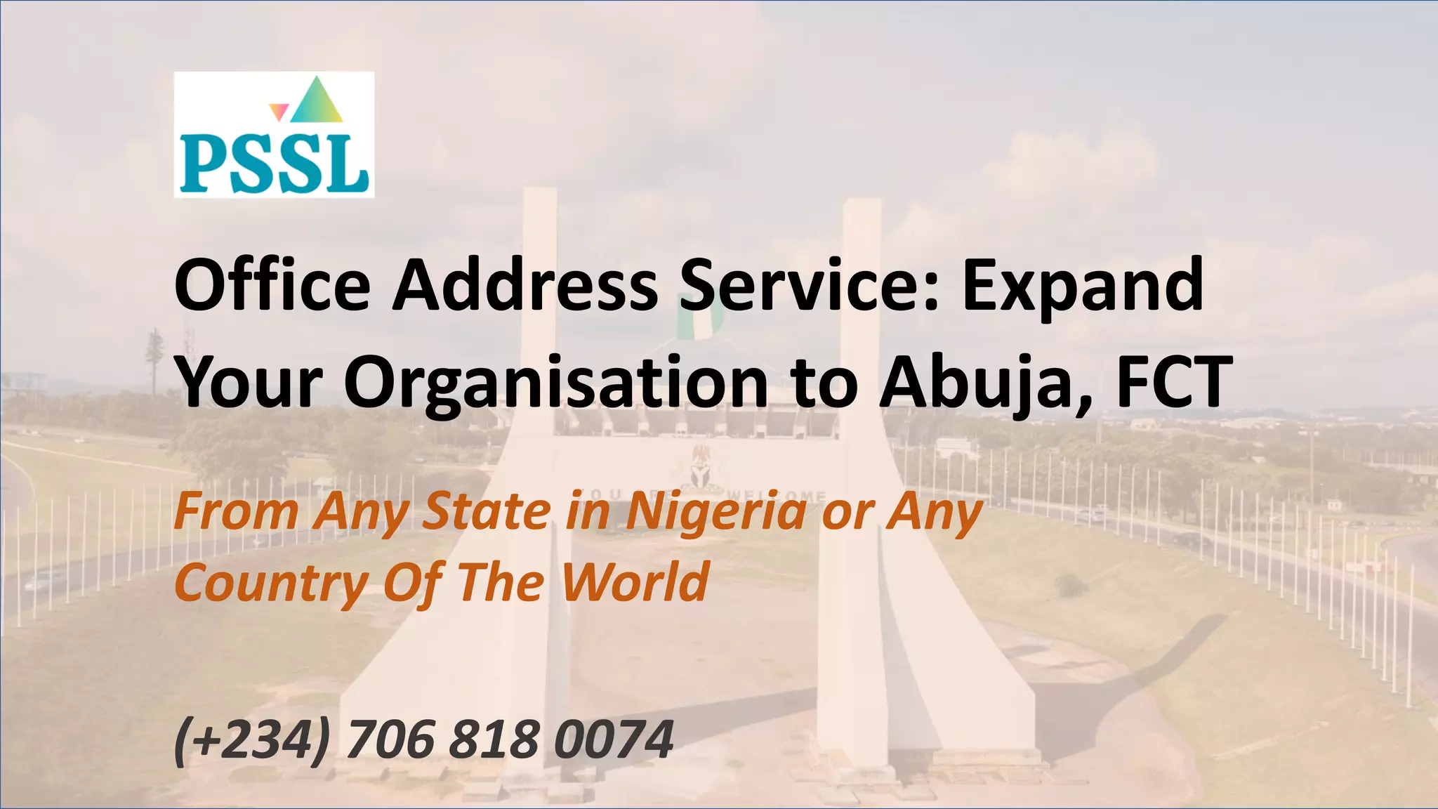 SERVICED OFFICE ADDRESS/ OFFICE SPACE / REMOTE OFFICE IN ABUJA NIGERIA ...