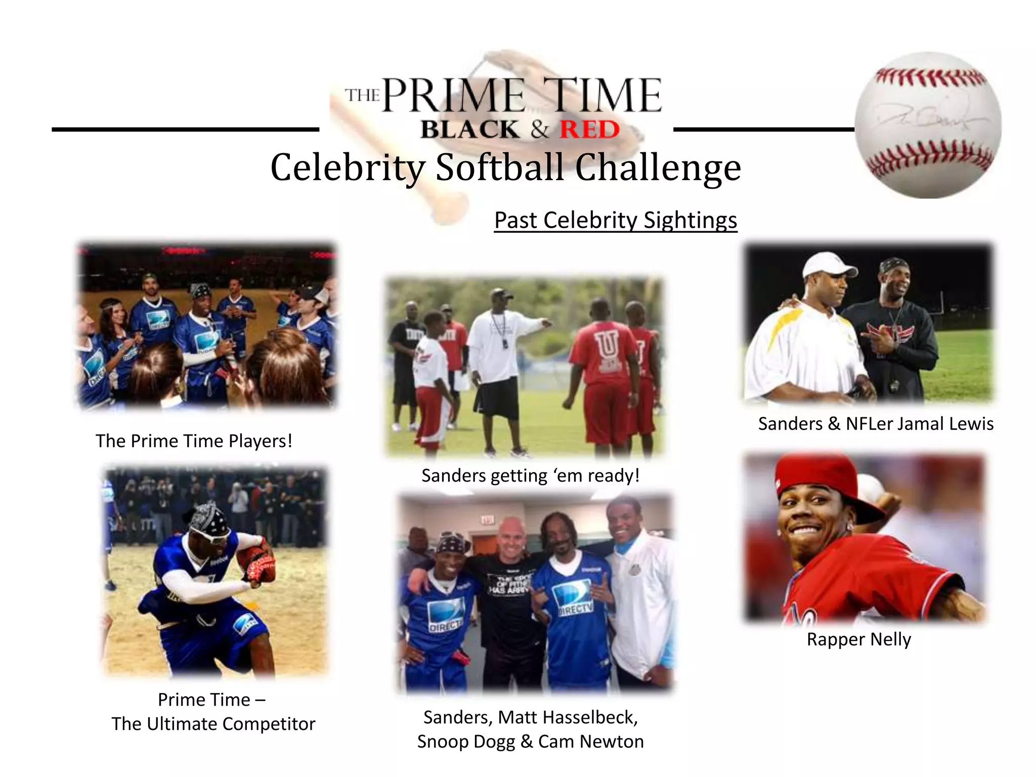 Prime Time Celebrity Softball-FP | PPT